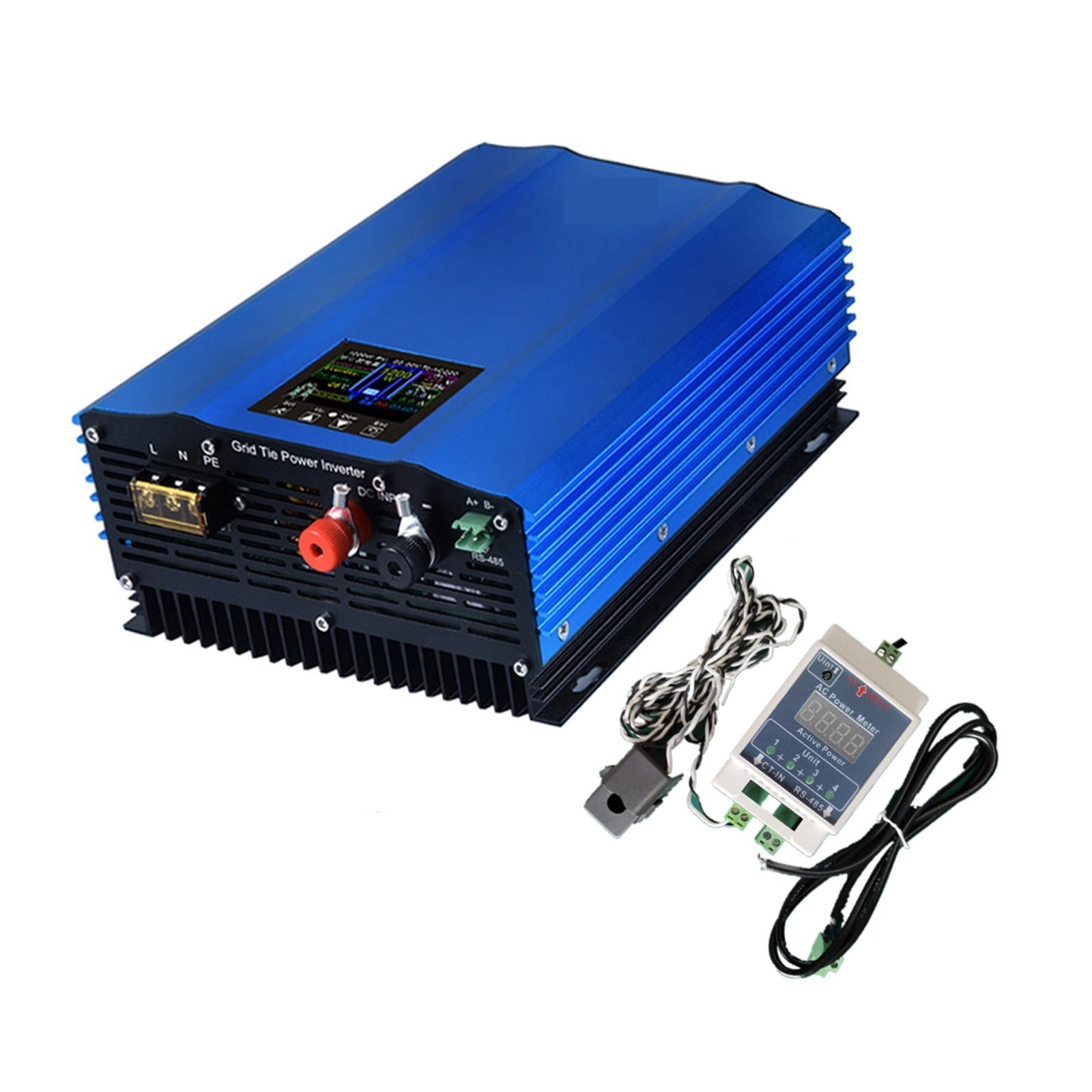 1200W Battery Discharge Grid Tie Inverter With Limiter Sensor DC 24V ...