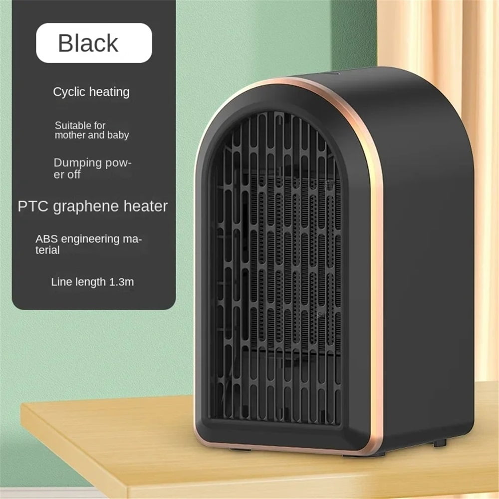 1200W Compact Desktop Space Heater, Electric Ceramic Heater With ...