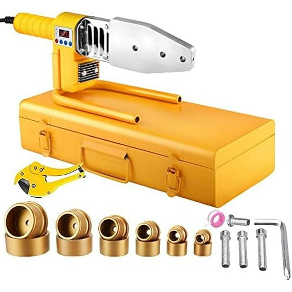 1200W Electric Plastic Pipe Welder Kit - PPR/PE/PB Pipes (20-63mm ...