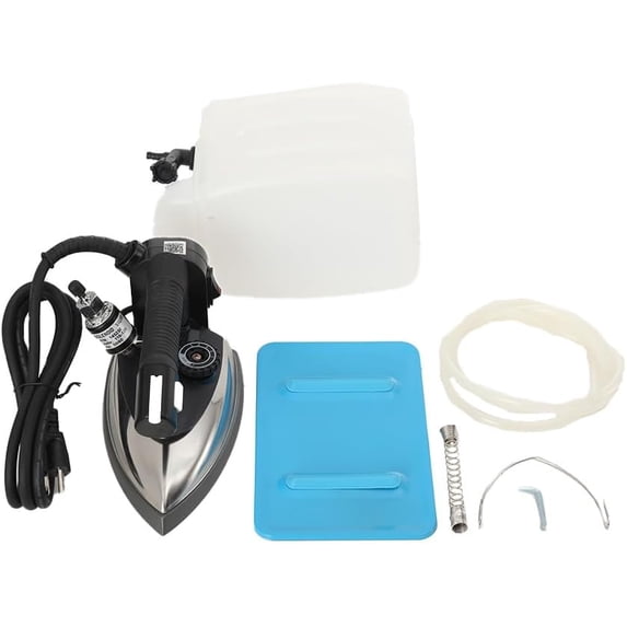 1200W Gravity Feed Industrial Electric Steam Iron, 4L Professional ...