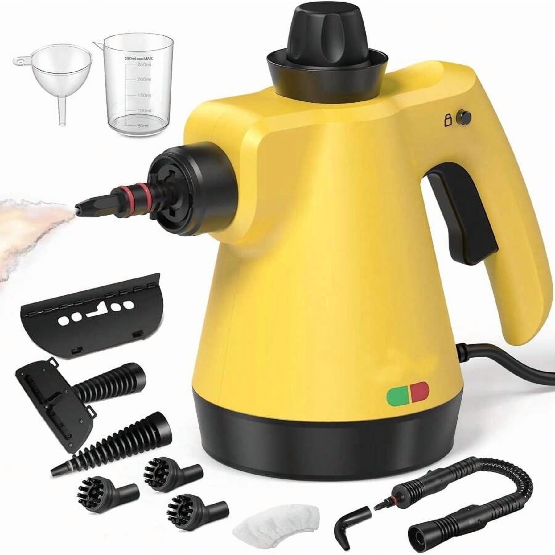 1200W Pressurized Handheld Steam Cleaner - 11-Piece Multi-Surface ...