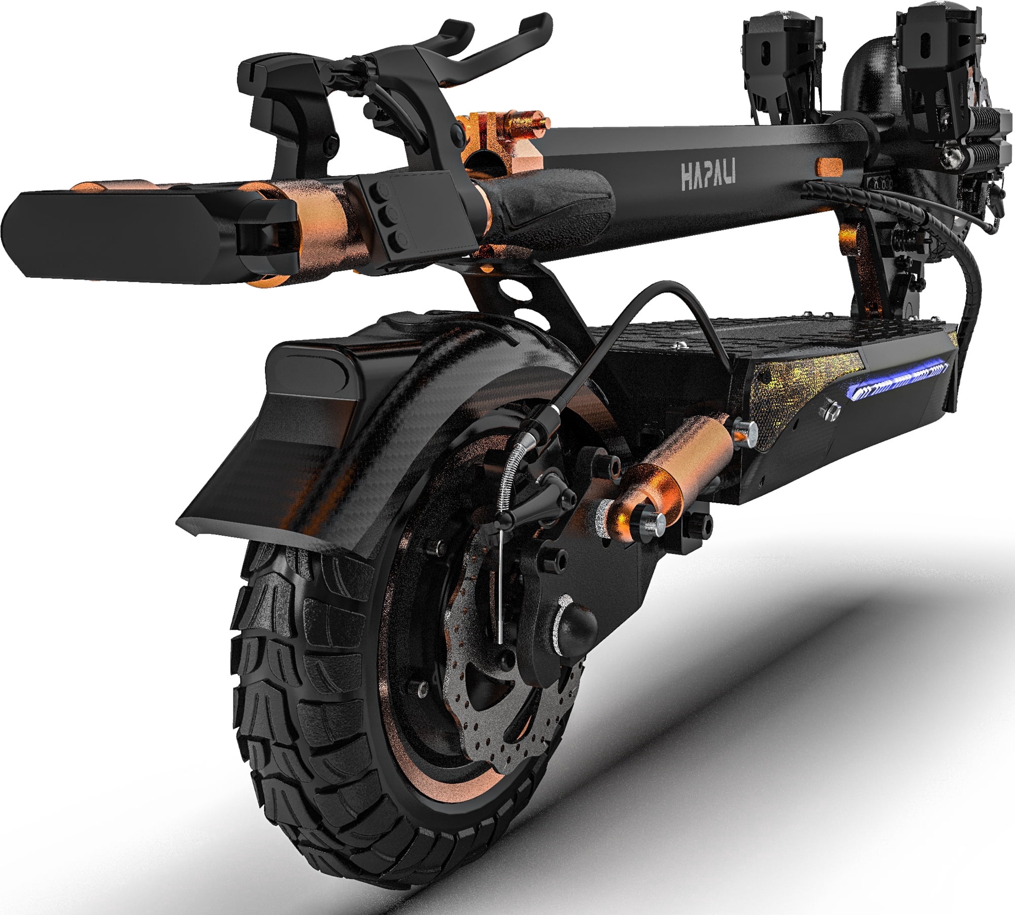 1200W Off Road Electric Scooter for Adult, 48V 15AH Folding E-Scooters ...