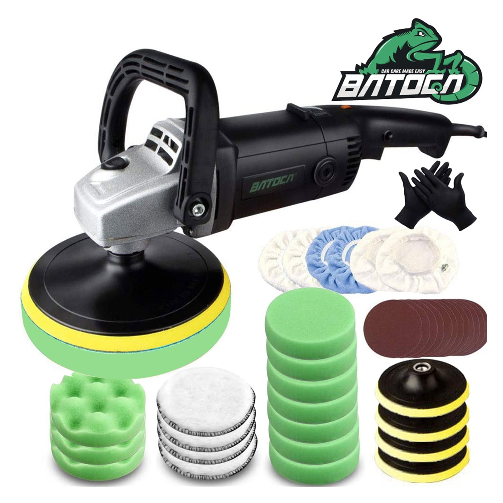 1200W Rotary Car Polisher Random Orbital 3000RPM Car Polishing Machine ...