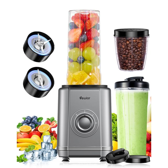 VEWIOR 1200W Smoothie Blender for Shakes and Smoothies, Kitchen ...