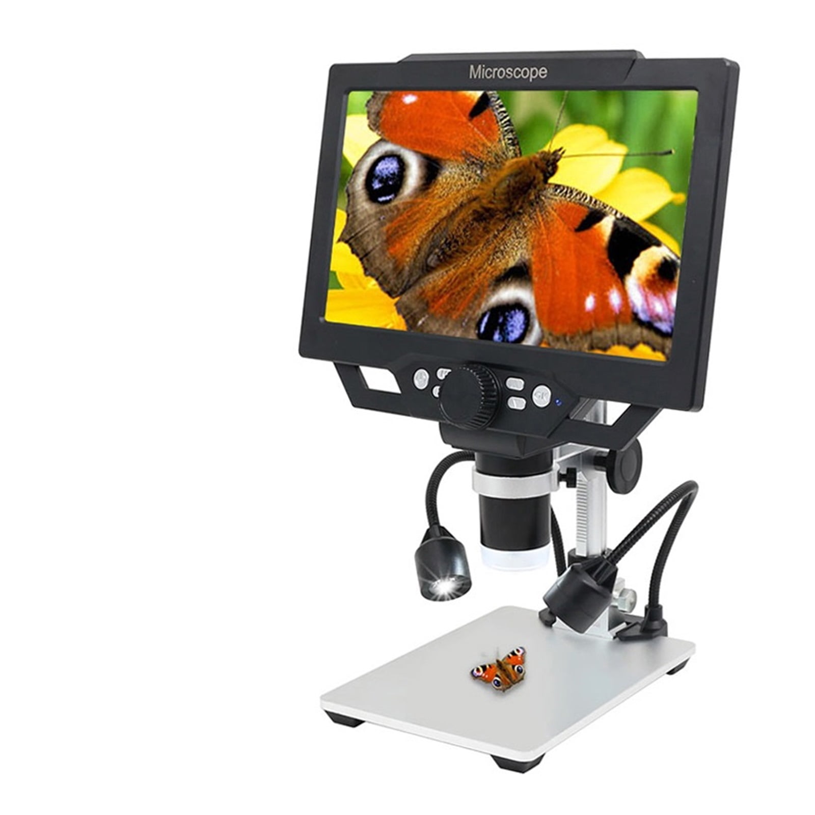 1200X 7" LCD Display Digital Scope LED Video Scope With Metal Lifting ...