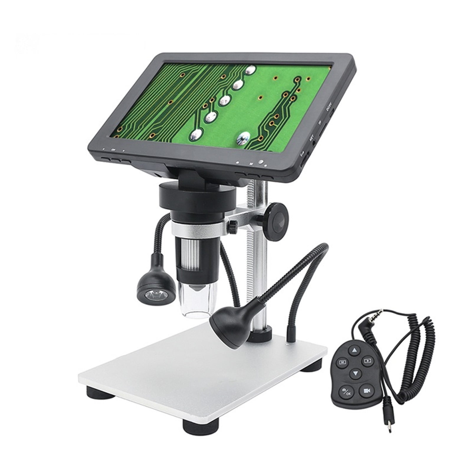 1200X LED Digital Scope 7" HD Display Video Scope Clock Repair Skin ...