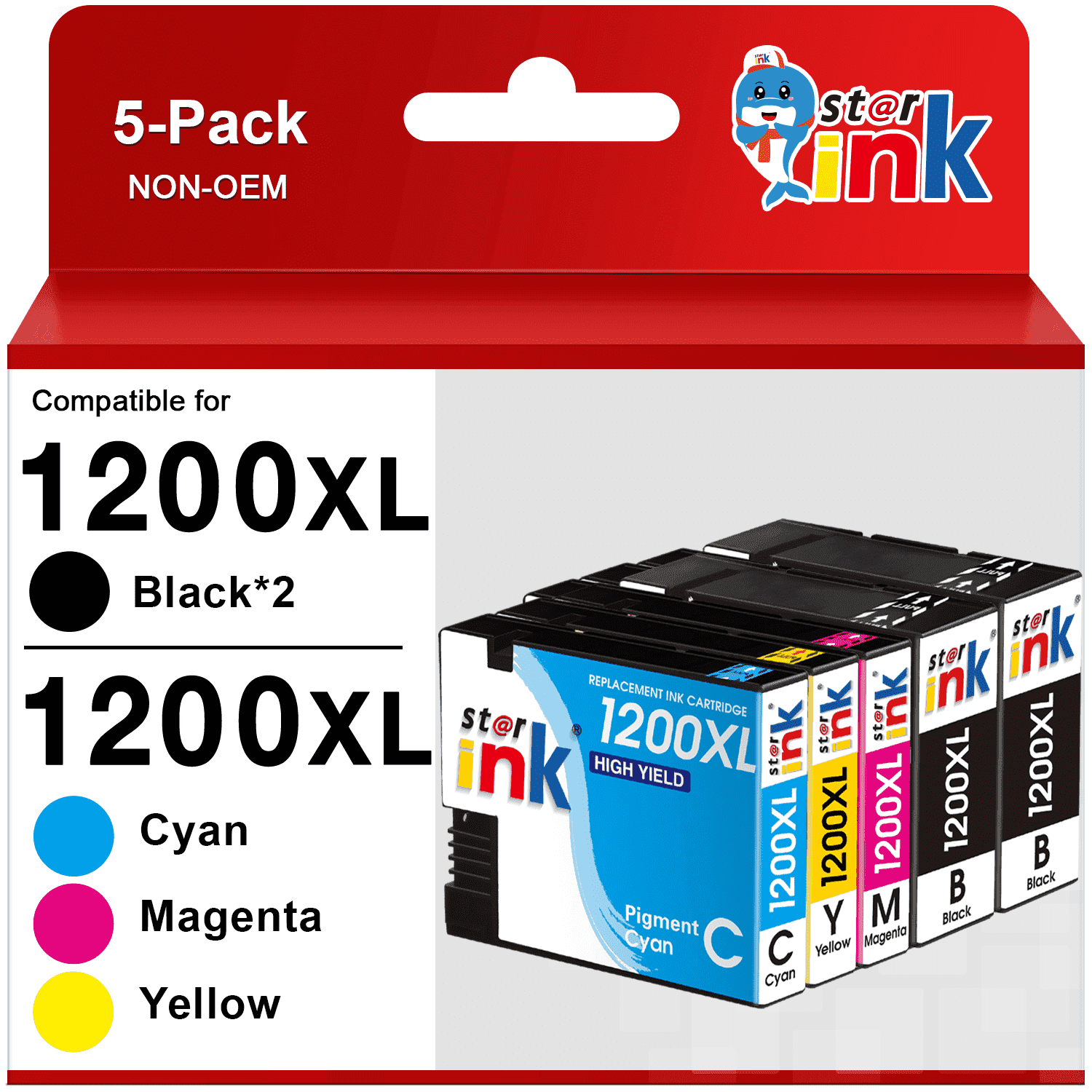 1200 Ink for Canon 1200XL PG 1200 Ink Cartridges for Printers MB2720 ...