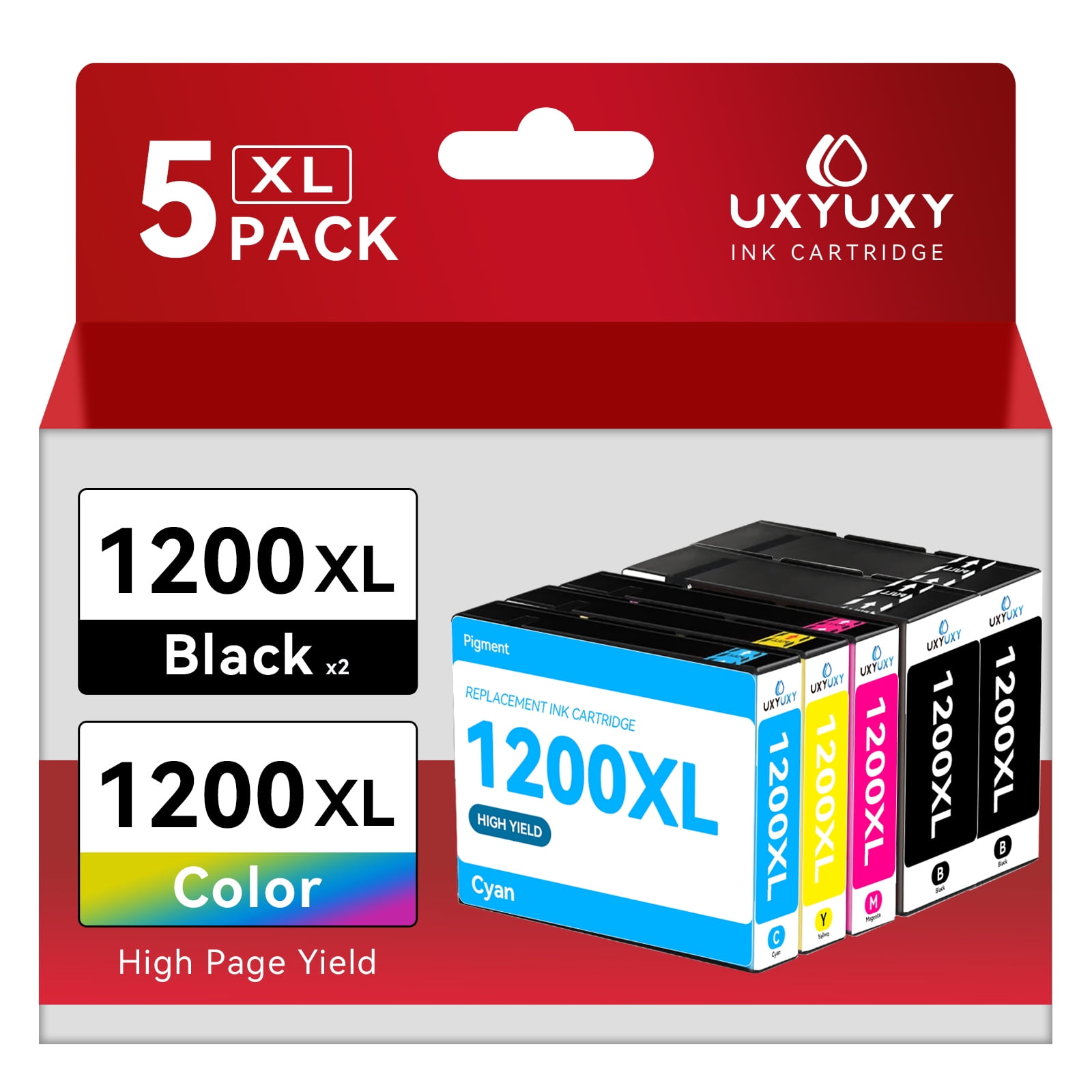 1200XL 1200 Ink cartridges for Canon PGI-1200XL PGI-1200 XL Compatible ...