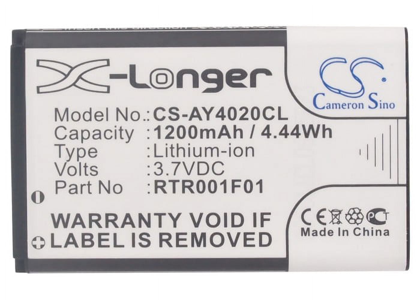 1200mAh 10000058 RTR001F01 3BN67332AA Battery for Alcatel DECT 8262 ...
