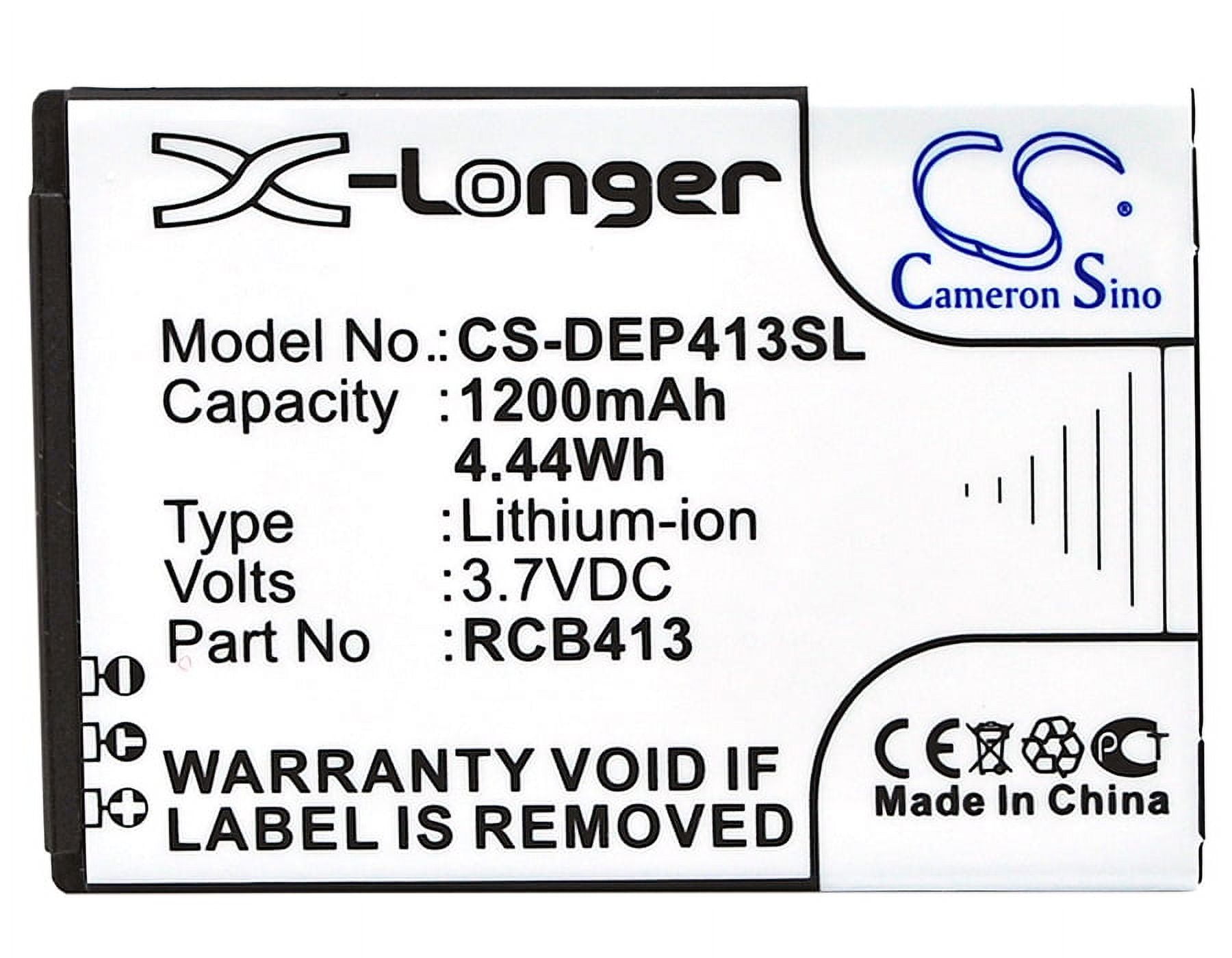 1200mAh RCB01P01 RCB413 Battery for Doro Primo 414 Primo 413 Primo 406 ...