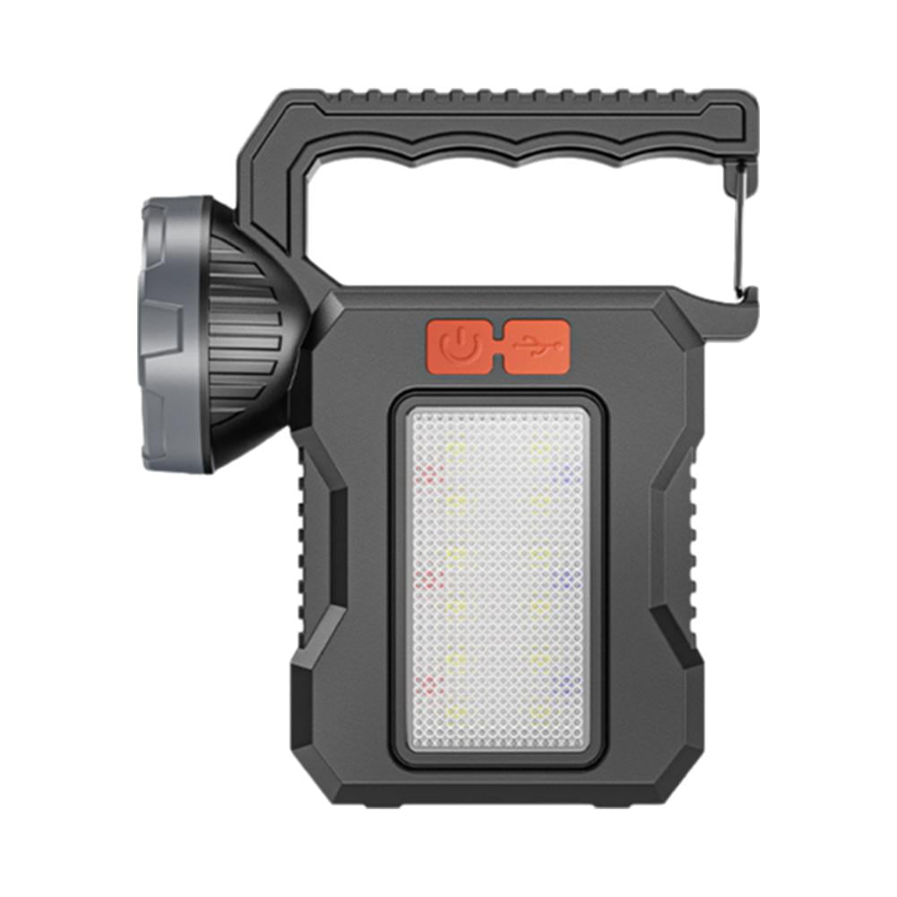 1200mah Handheld Solar Flashlight Red And Blue Flashing ﻿ ABS Patrol ...