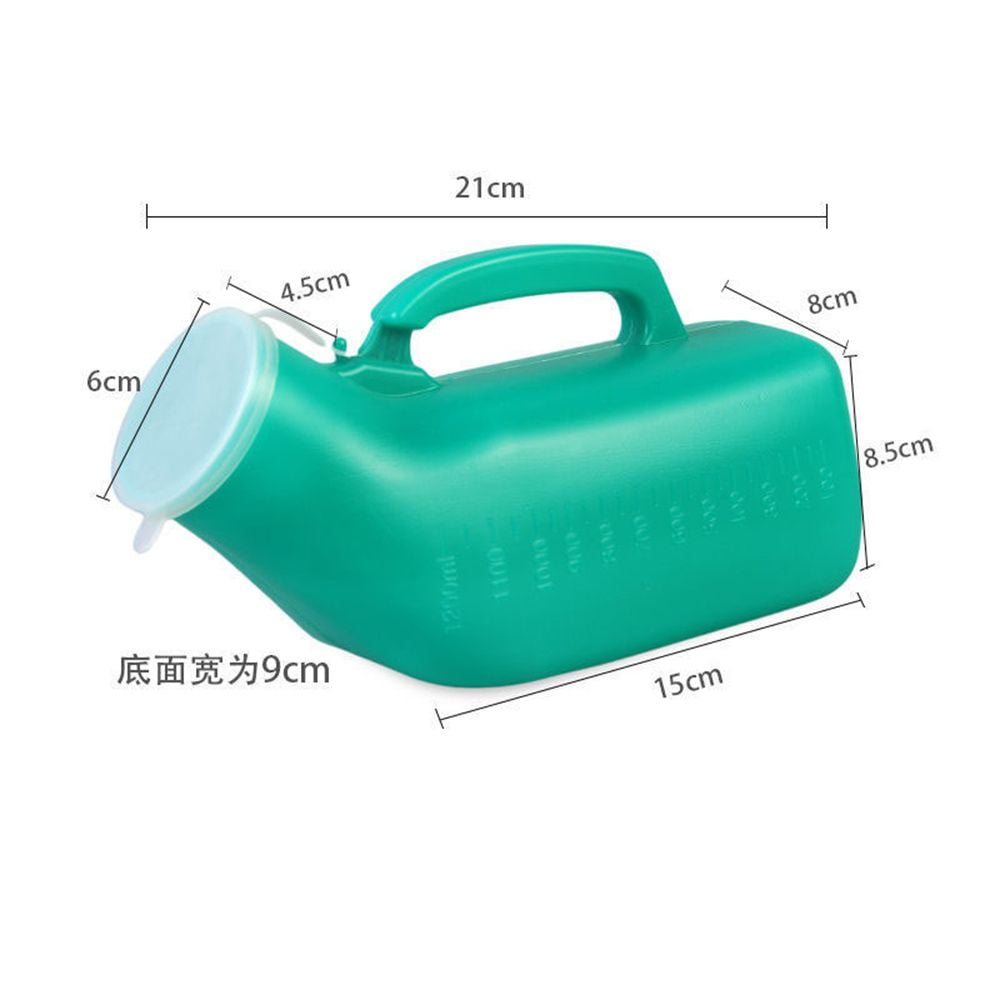 1200ml Disability Old Man Car Urine Pee Handle Camp Urinal Storage For ...