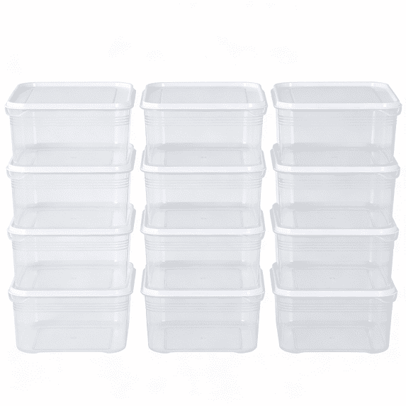 1200ml Refrigerator Storage Container, Freezer Compartment Box, Produce ...