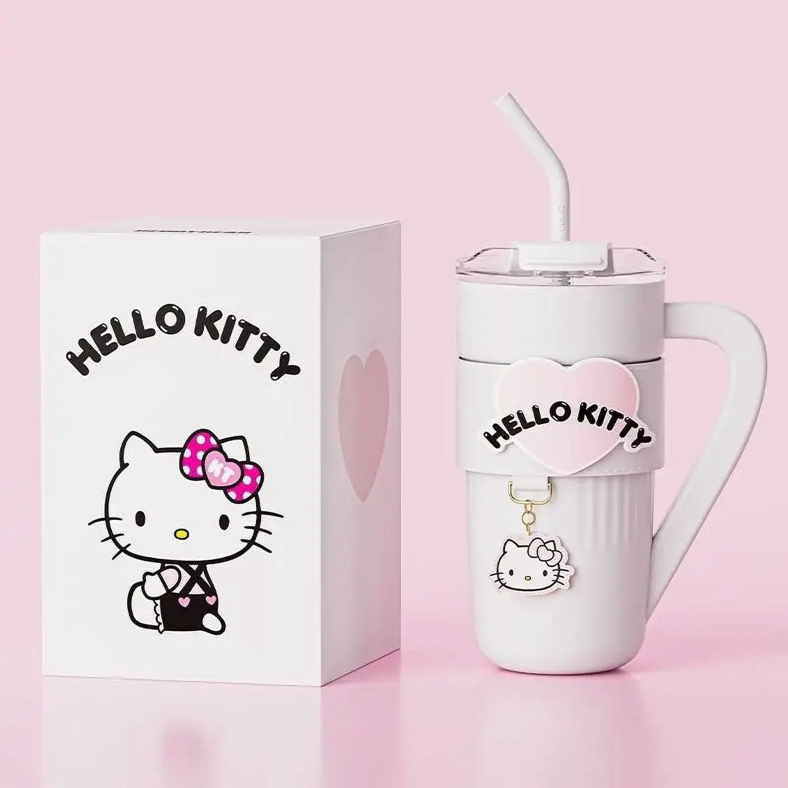 1200ml Sanrio Hello Kitty Large Capacity Straw Insulated Cup For Best ...