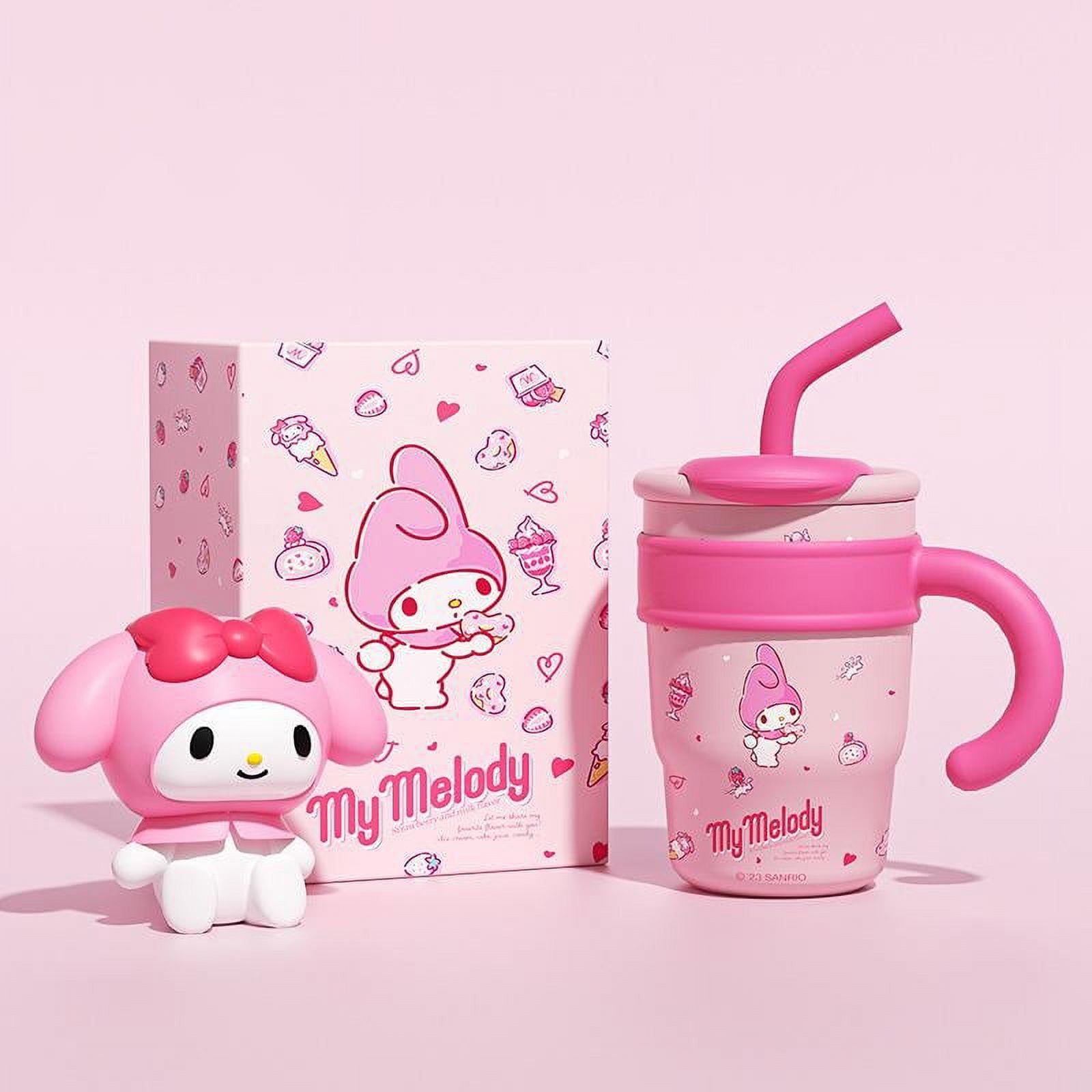 1200ml Sanrio Hello Kitty Water Cup Cute Kuromi Cinnamoroll Melody ...