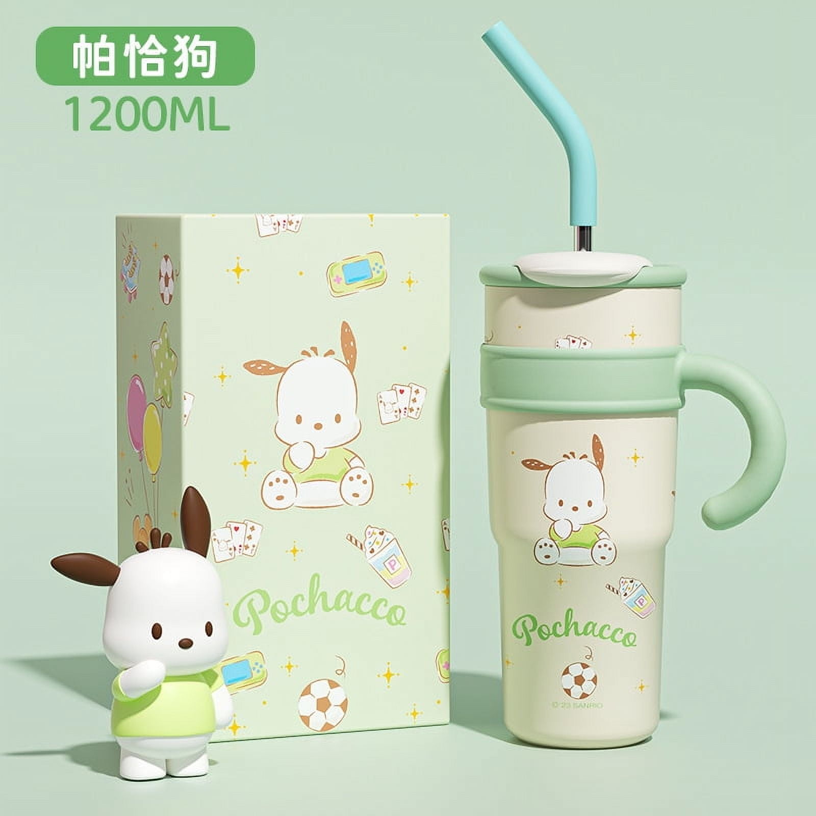 1200ml Sanrio Thermos Bottle Cold Ice Cute Hello Kitty Kuromi ...