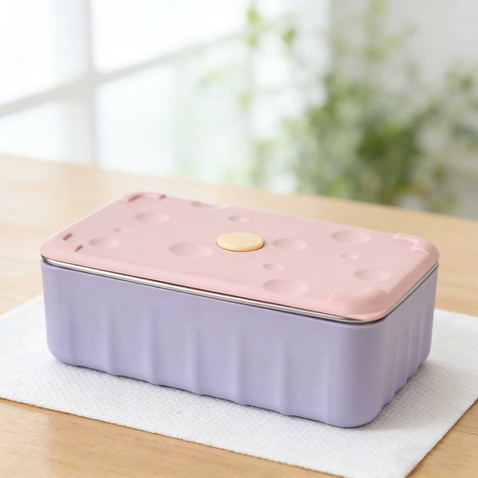 1200ml Stainless Steel Lunch Box | Microwave Heating Portable Food ...