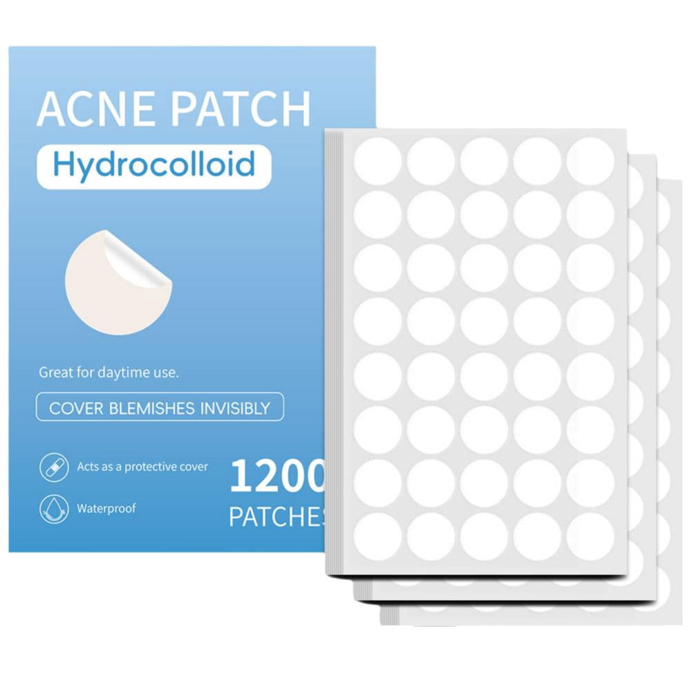 1200pcs(C)400 large transparent acne patches, mild and non-irritating ...