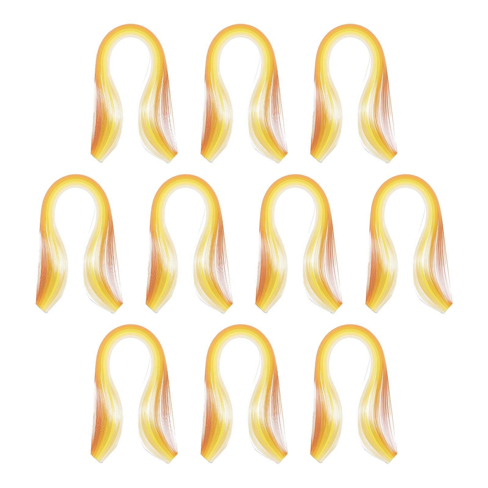 1200pcs Rainbow Quilling Strips Paper 1/8"(3mm) 15" Origami Paper ...