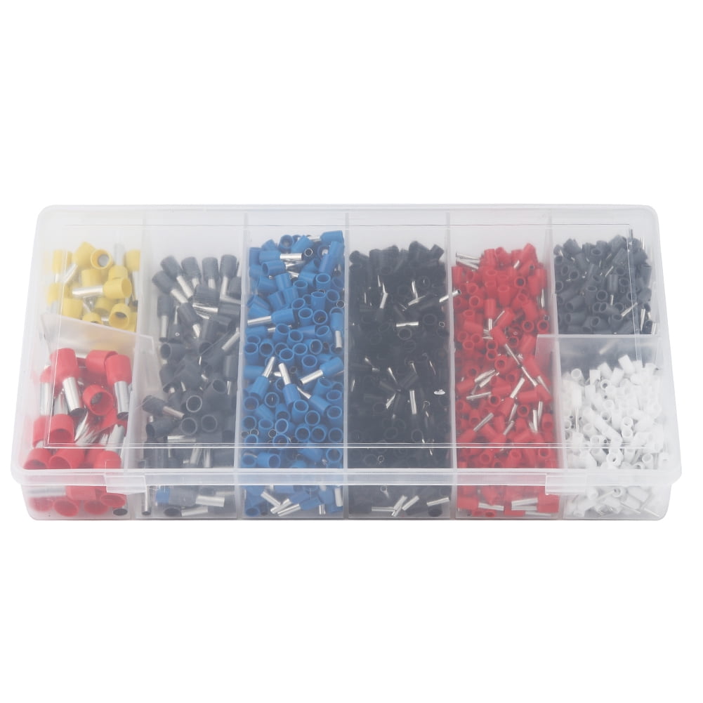 1200pcs/set Wire Copper Crimp Connector Cold Pressed Terminals ...