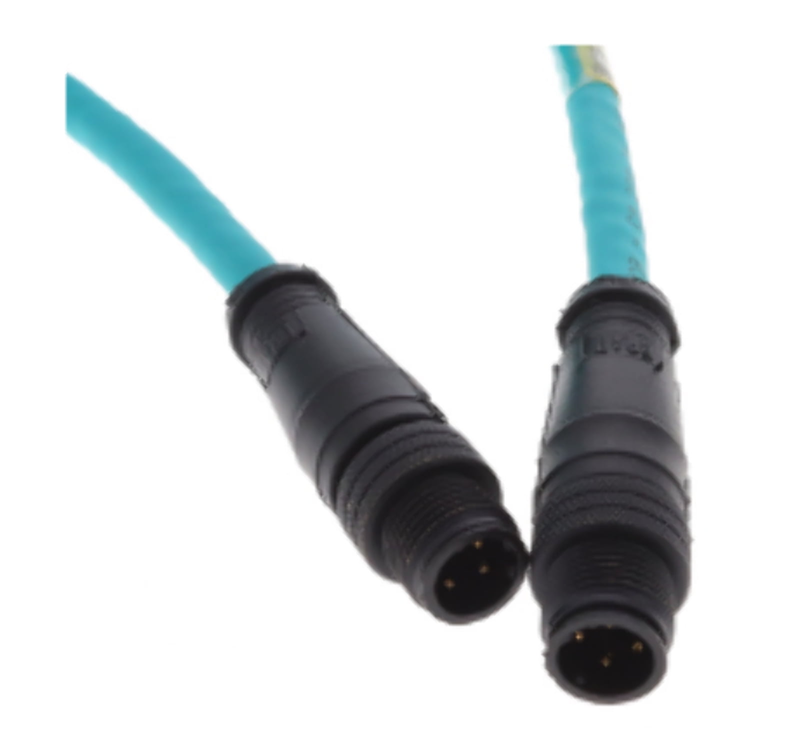 1201080392 Cable CIRC 4POS D-Coded Male/Male, 80M #24/2P, Teal Type ...