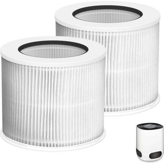 12020 Filter Replacement Compatible with Tabletop Air Purifier model ...
