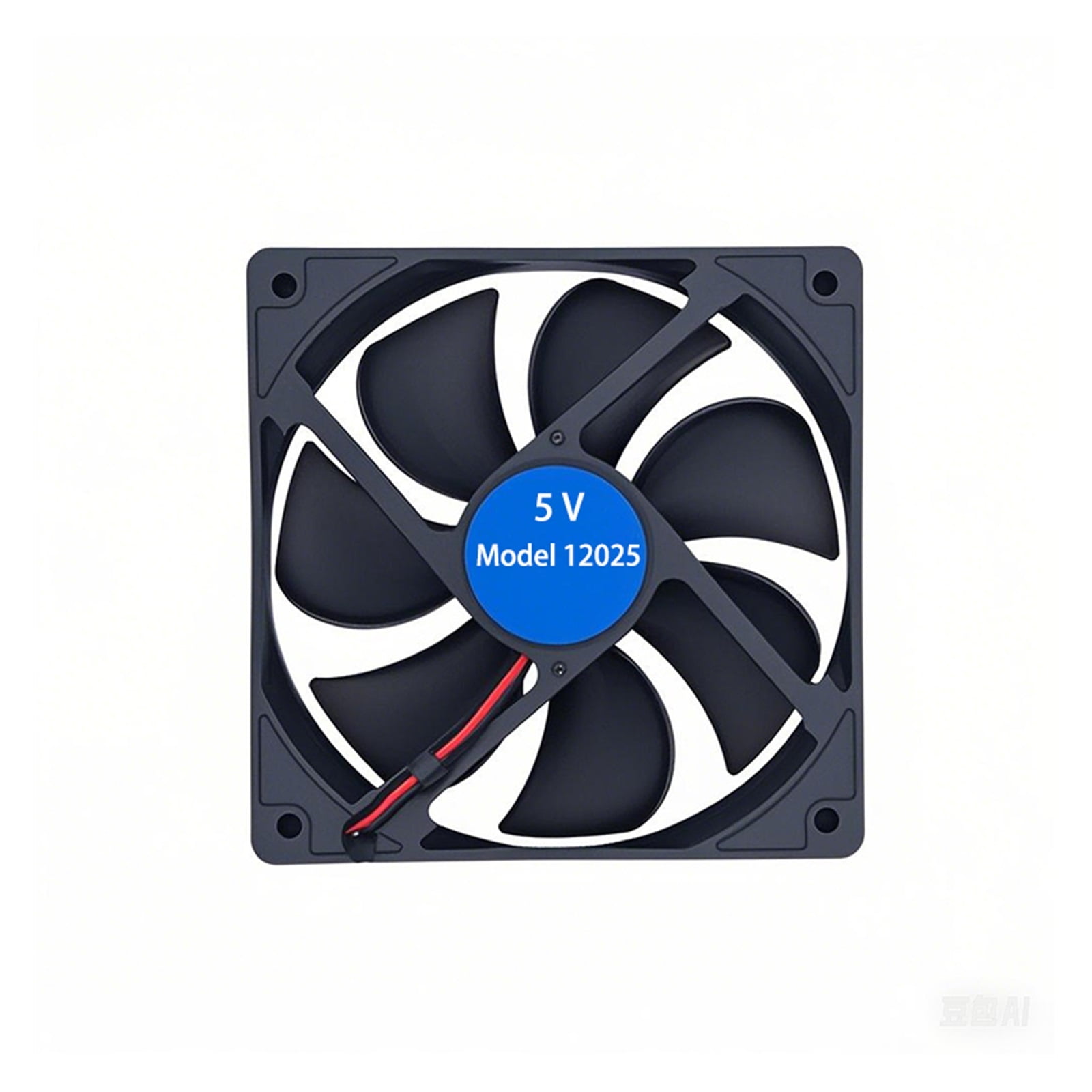 12025 Cooling Fan 3D Printer Car Projector Purifier DC Fan Exhaust ...
