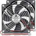 1202512 fan 2 pin, silent hydraulic bearing DC brushless cooling fan ...