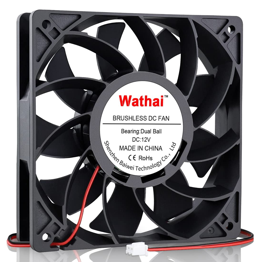 1202512 high voltage fan dual ball high-speed DC brushless cooling fan ...