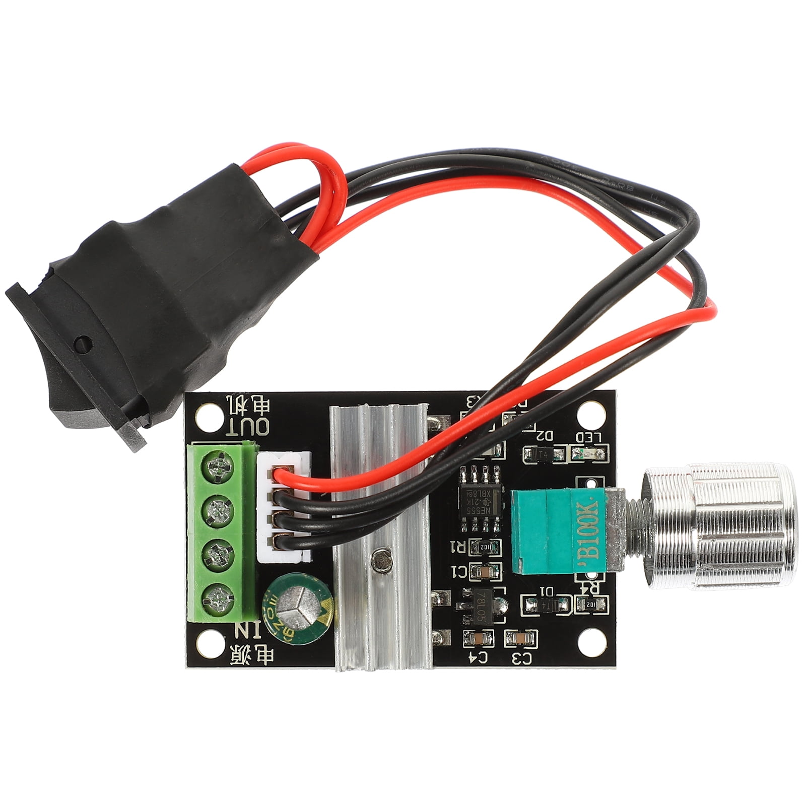 1203BB 6V 12V 24V 3A 80W DC Motor Controller (PWM) Adjustable Reversible Motor Driver - Walmart.com