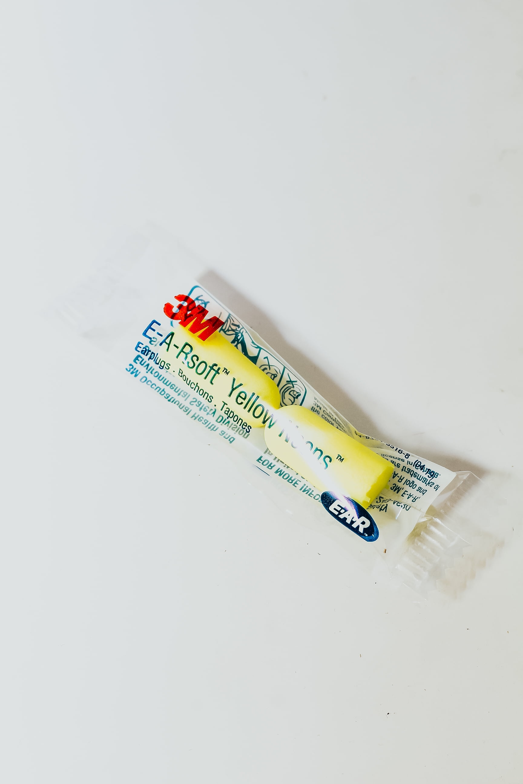 12063 -- #312-1250 EAR/3M SOFT EAR PLUG YELLOW-NEON UNCORDED HEARING ...