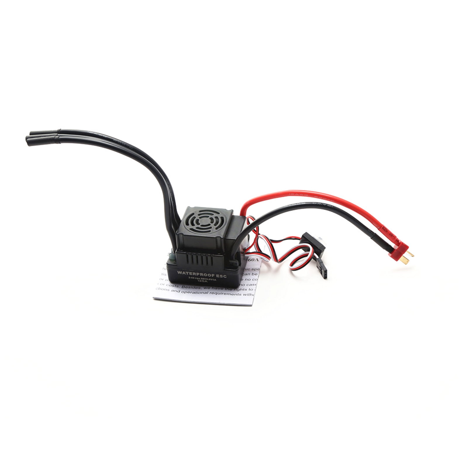 120A Brushless ESC Electronic Speed Controller T Plug 5.8V 3A BEC for 1 ...