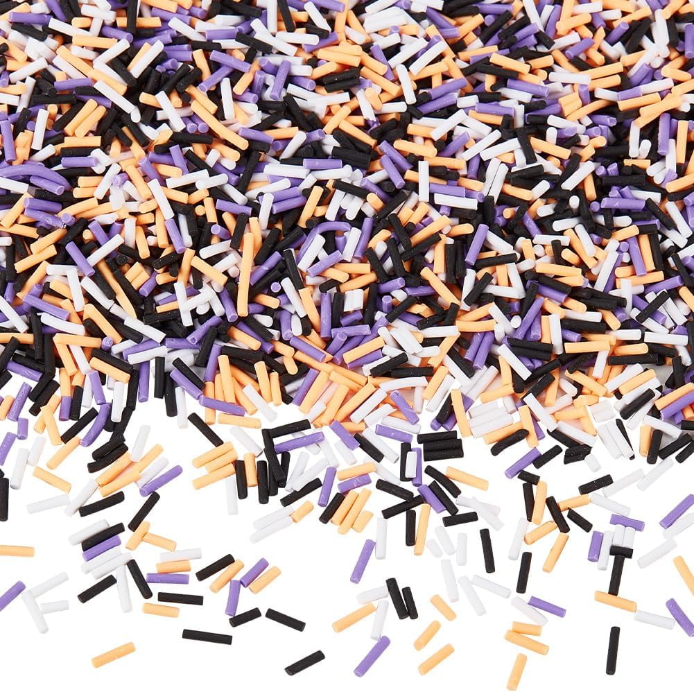 120G 4 Colors Sprinkle Mix Bulk Sprinkles Decorating Polymer Clay ...