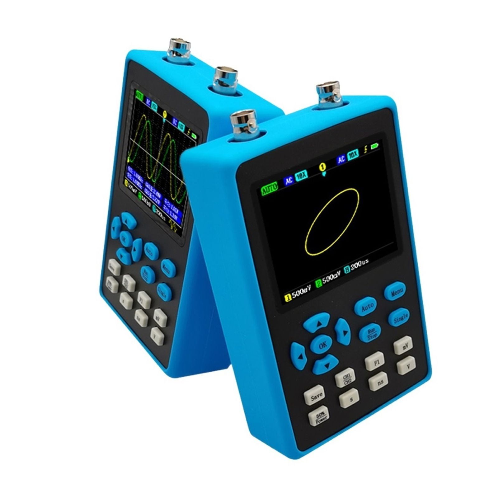 120M Bandwidth Portable Dual Channel Digital Oscilloscope 10mV Minimum ...