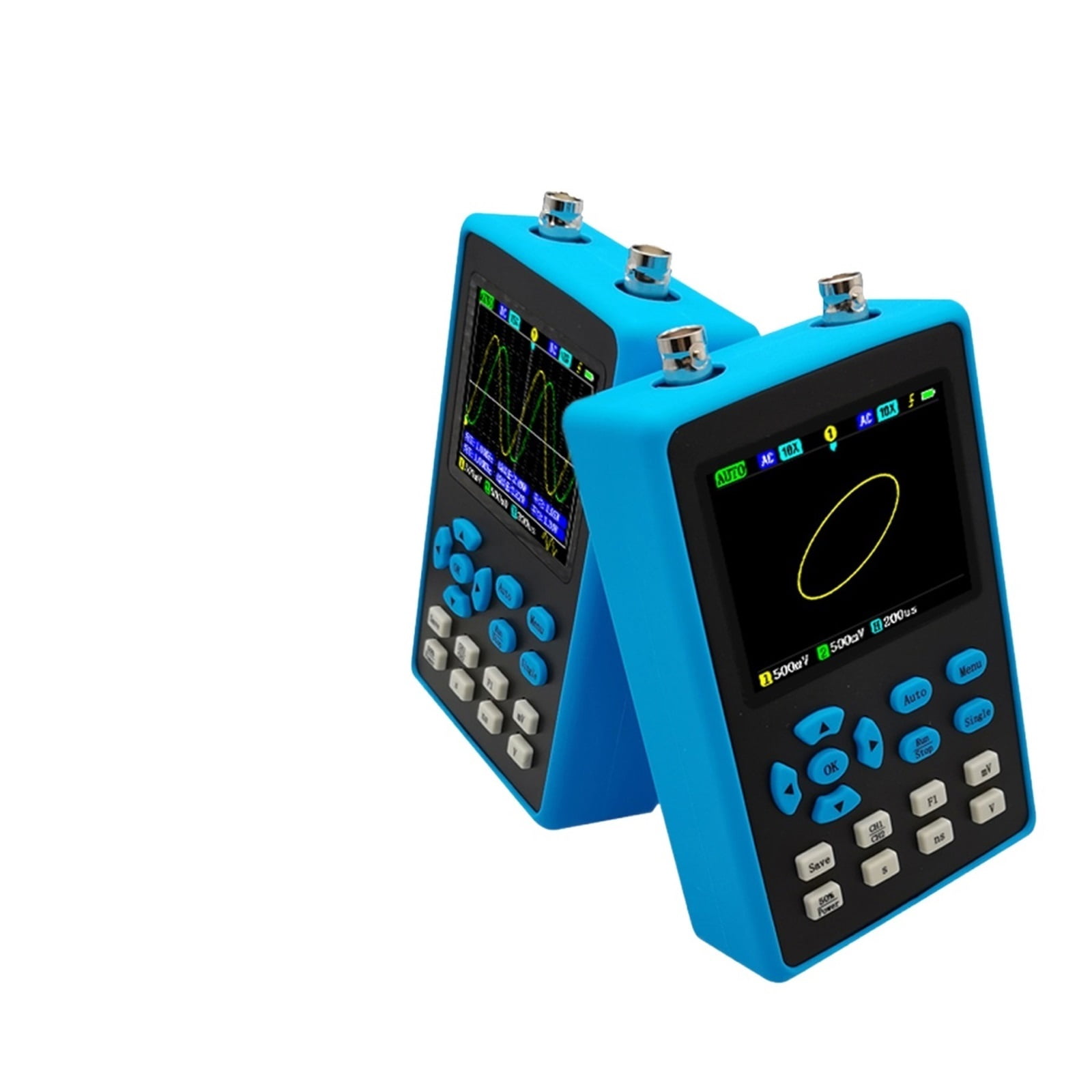 120M Bandwidth Portable Dual Channel Digital Oscilloscope 10mV Minimum ...