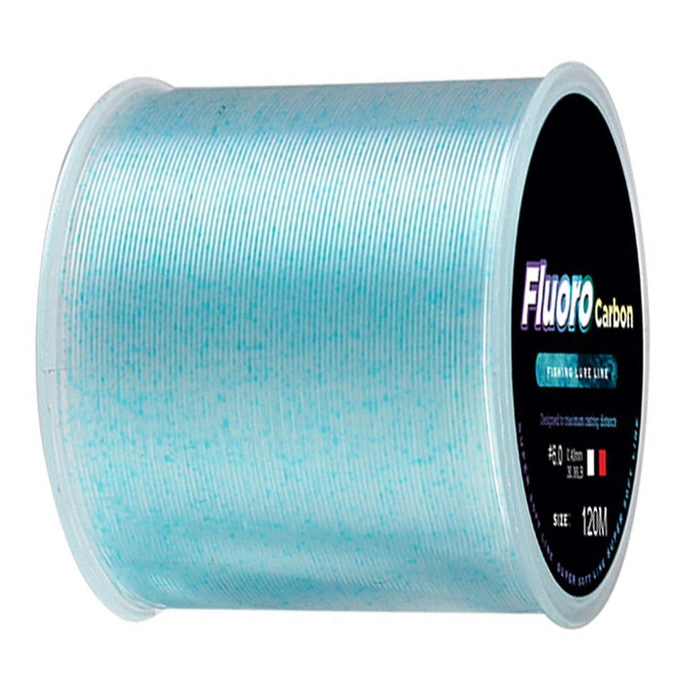 120M Fluorocarbon Fishing Lure Line 4.13-34.32Lb Carbon Fiber Leader ...