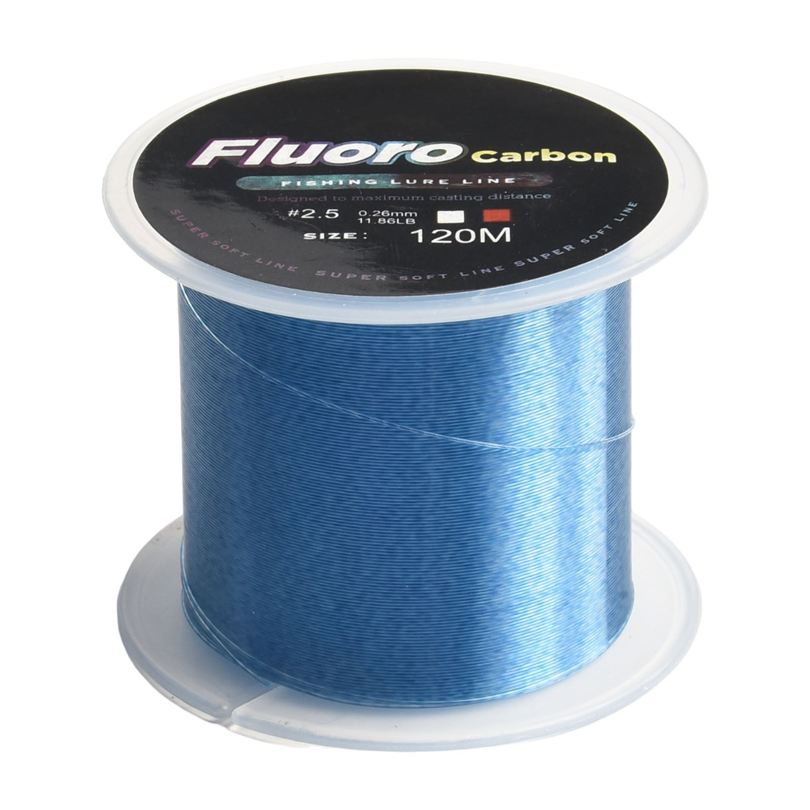 120M Fluorocarbon Fishing Lure Line 4.13-34.32Lb Carbon Fiber Leader ...