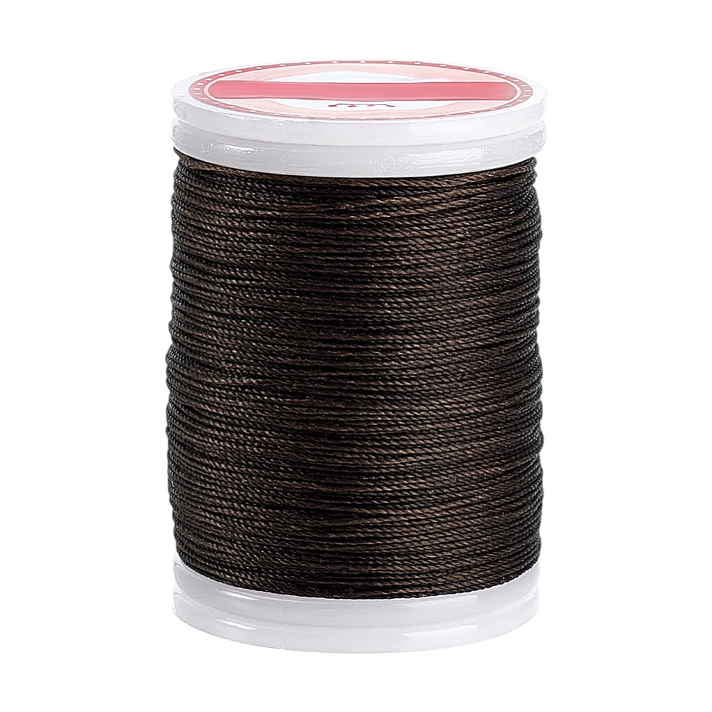 120M Round Waxed Polyester Cord for DIY Craft Coconut Brown 0.5mm 131. ...