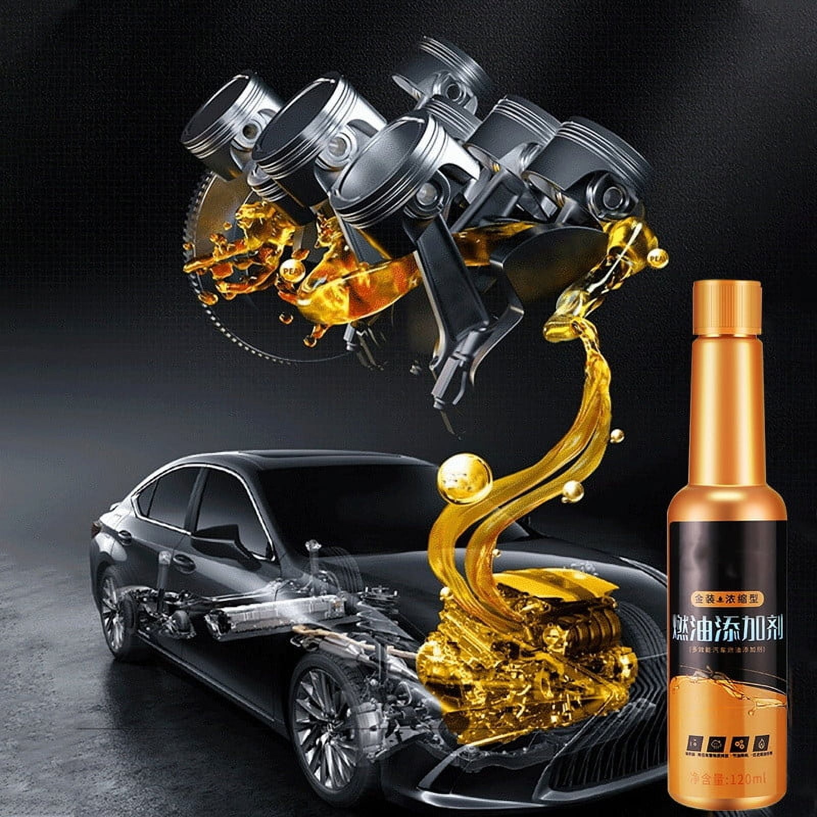 120ML Automotive System Carbon Cleaner, Engine Cleaning Additive ...