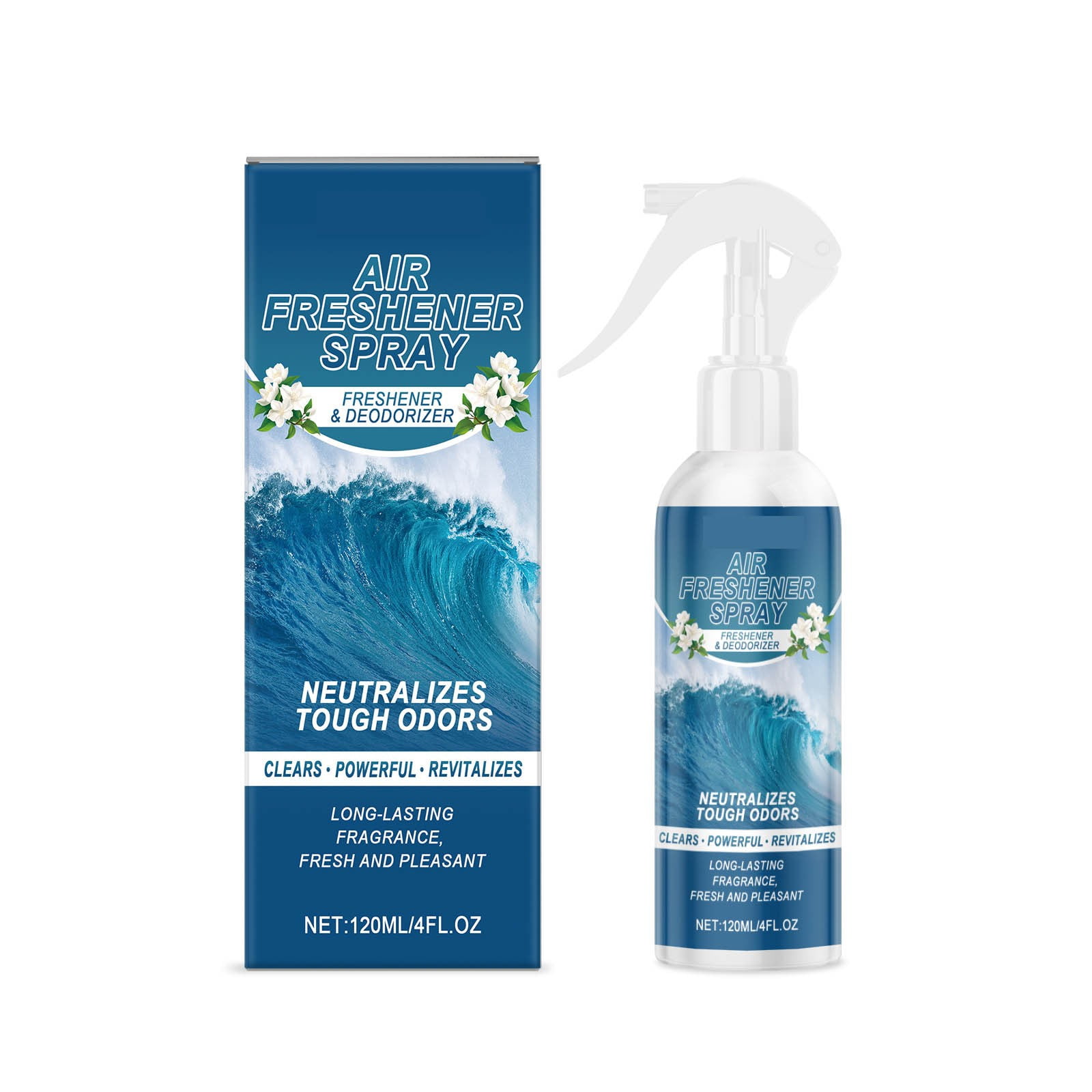 Air Freshener Spray 120Ml Room Deodorizer For Home Office Car Odor ...