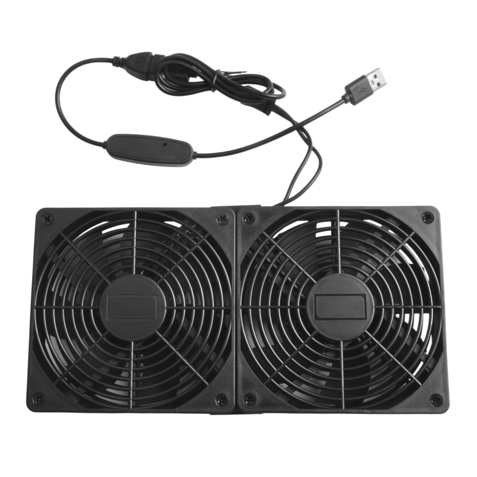 120Mm 5V Usb Router Fan With Speed Controller High Air Volume Cooling ...