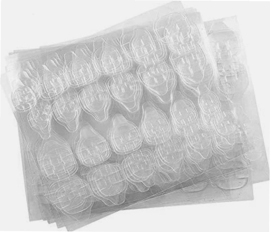 120PCS Adhesive Nail Tabs Double Sided Manicure Stickers Waterproof ...