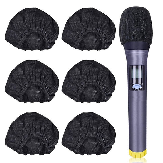 120PCS Disposable Microphone Cover Non-Woven Microphone Cover Dust ...