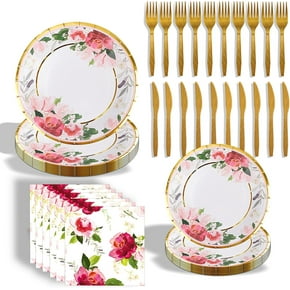 Tea Party Tableware in Tea Party Party Supplies - Walmart.com