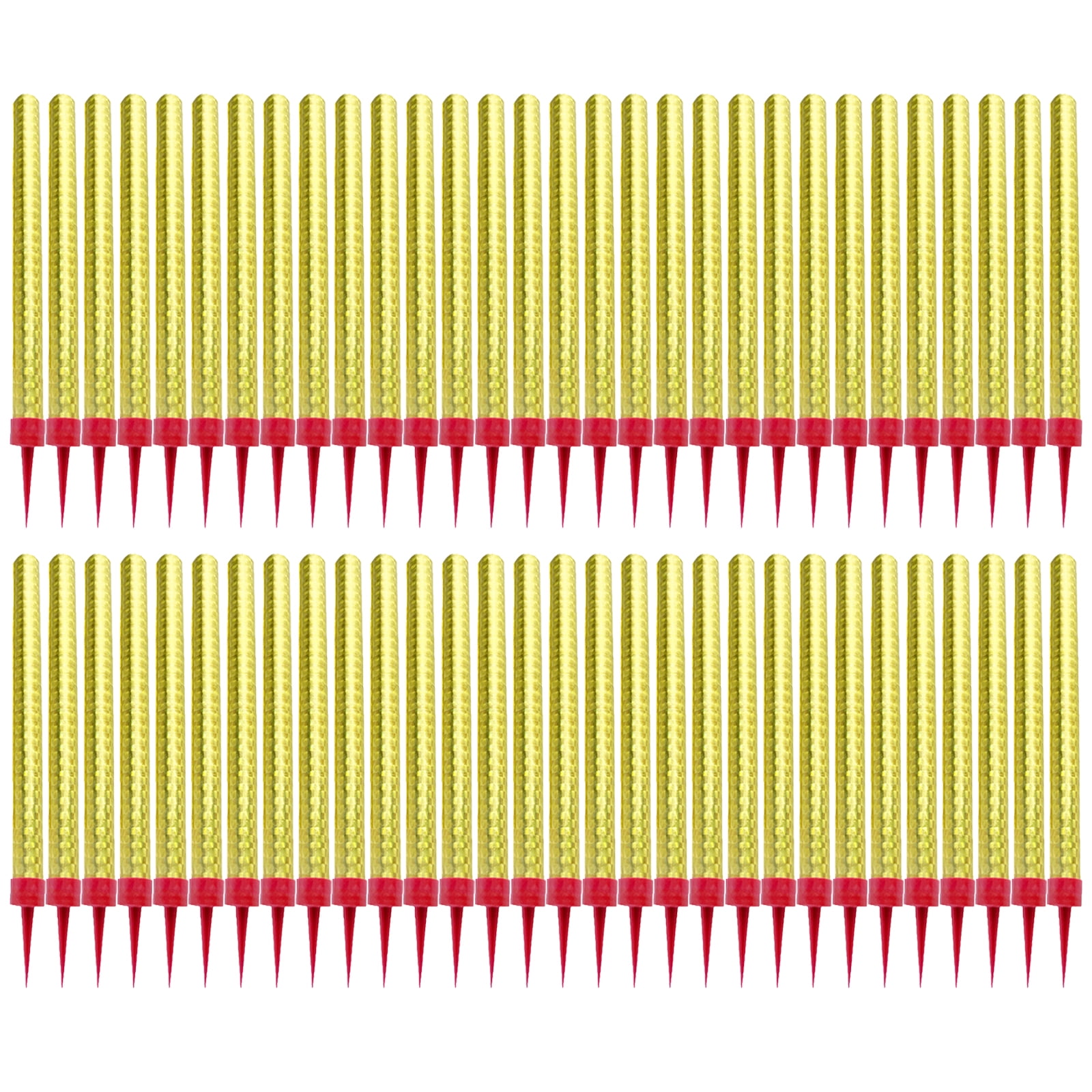 120PCS Gold Sparkler Birthday Candles, Sparkling Party Candles ...