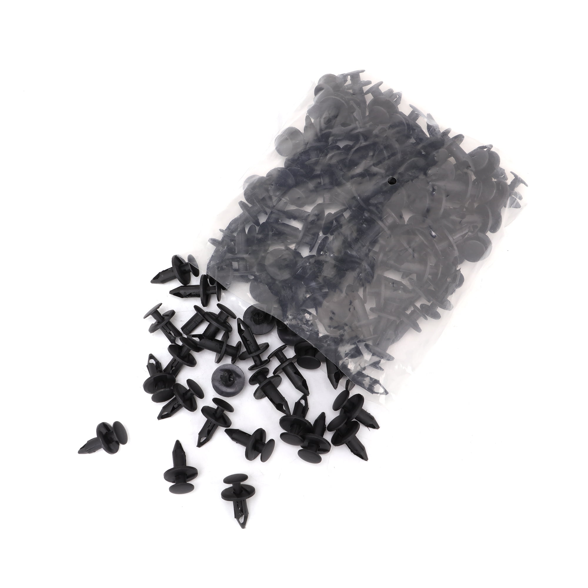120PCS Plastic Car Body Trim Clips,Rivets Fasteners Push Retainer Kit ...