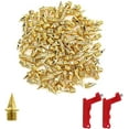 120Pcs 1/4 Inch Track Spikes for Track Shoes,Replacement Spikes for ...