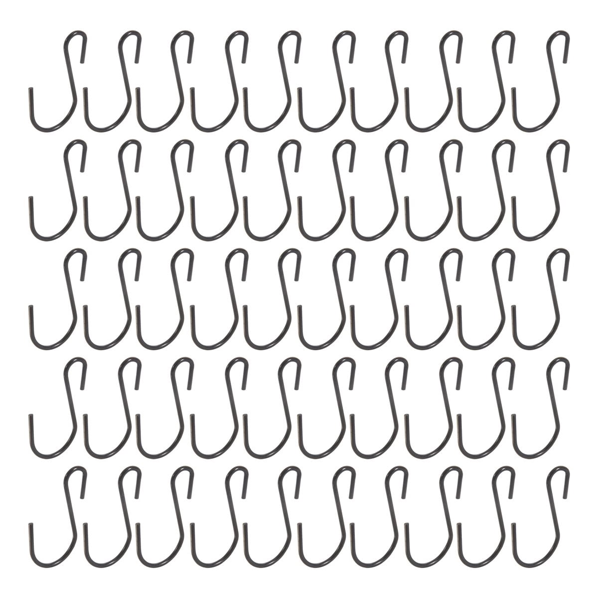 120Pcs 1-Inch Mini S-Shaped Hook, S-Shaped Hook, Small S-Shaped Hook ...