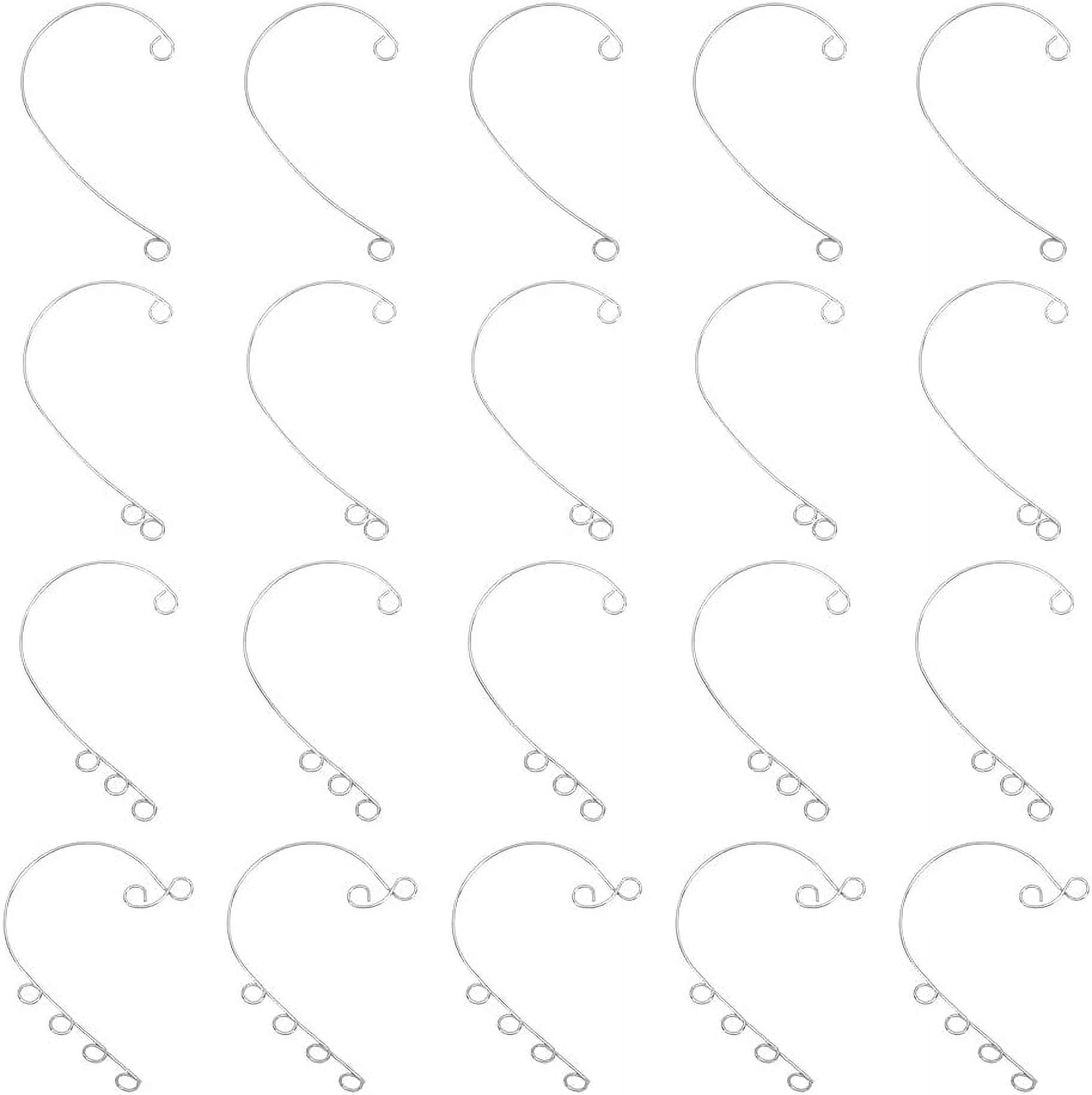 120Pcs 4 Style DIY Ear Cuff 316 Stainless Steel Ear Wrap Earrings 2~6 ...