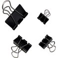 120Pcs Assorted Sizes Binder Clips, Metal Paper Clamps 4 Assorted Sizes ...